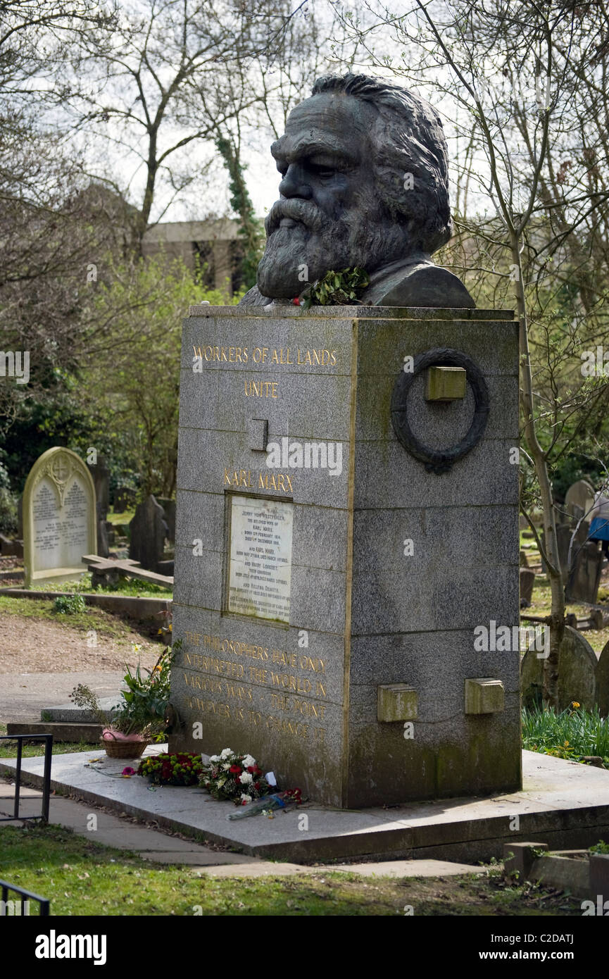 Karl marx tomb hi-res stock photography and images - Alamy