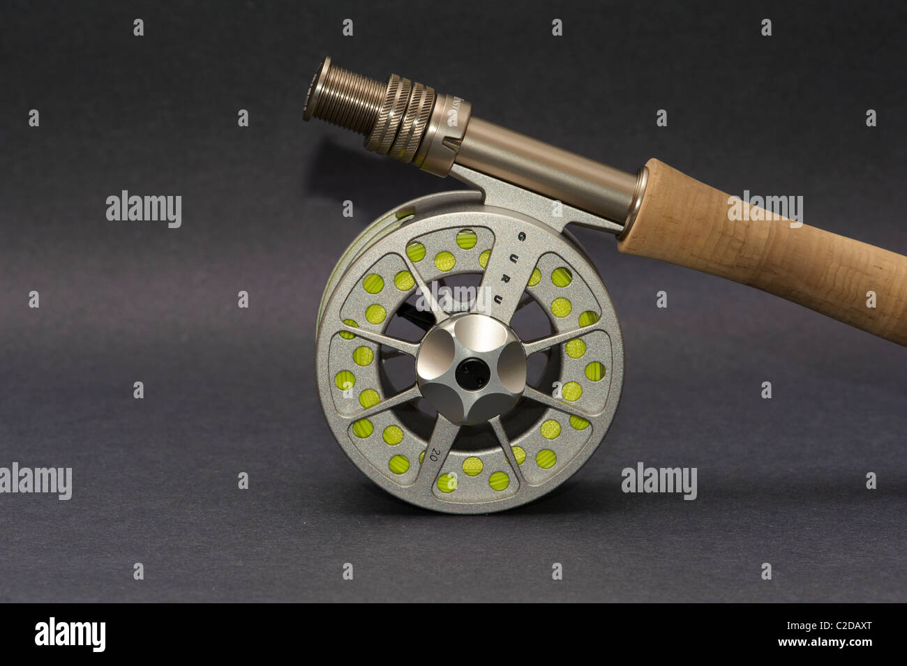 Lamson Guru 2.0 fly reel Stock Photo - Alamy