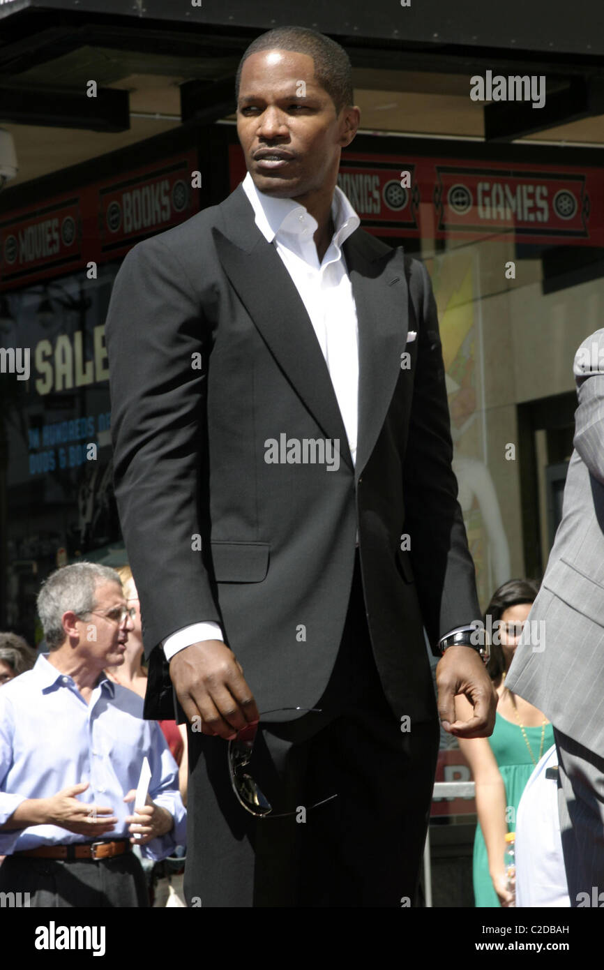 Jamie Fox Jamie Foxx is honored with the 2,347th Star on the Hollywood ...