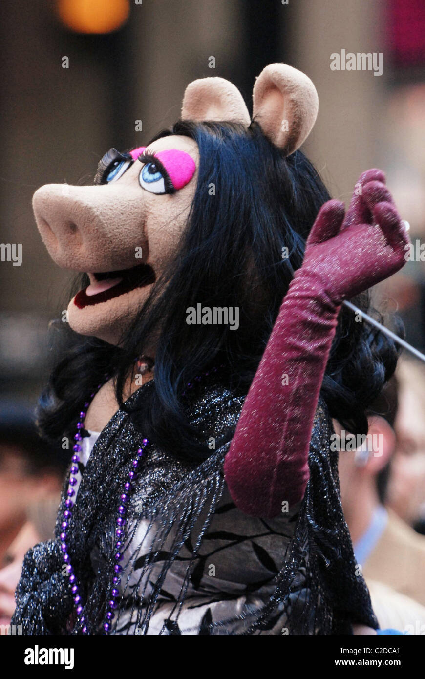 Miss Piggy 16th annual Broadway on Broadway concert hosted by Lance ...