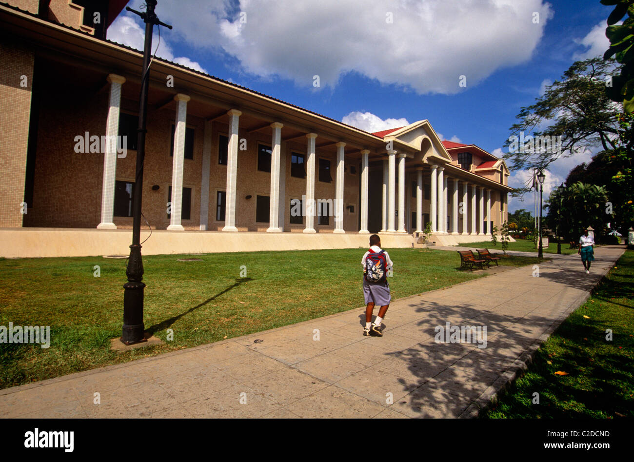 Victoria Mahe Seychelles Stock Photo - Alamy