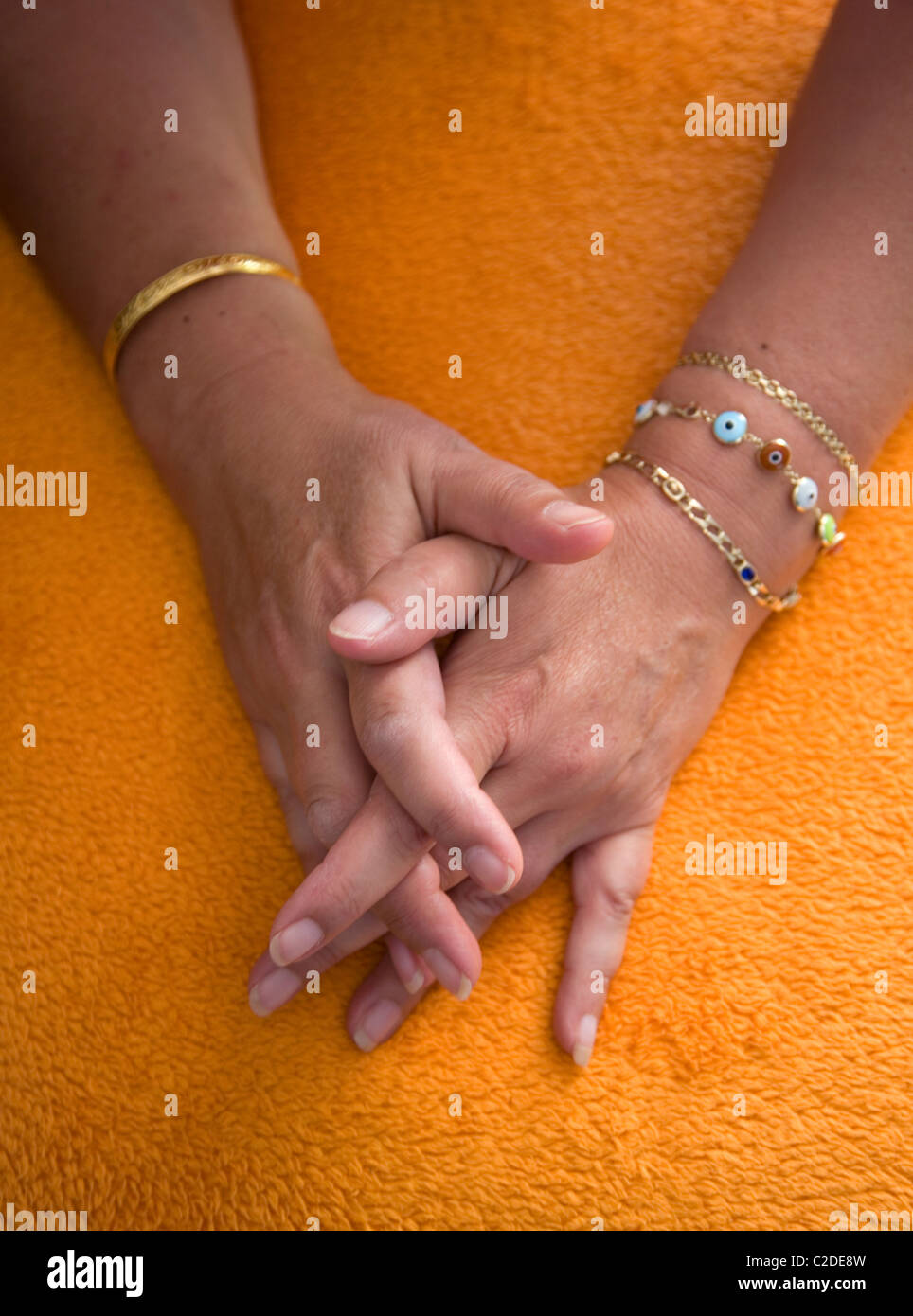 Hands Clasp High Resolution Stock Photography and Images - Alamy