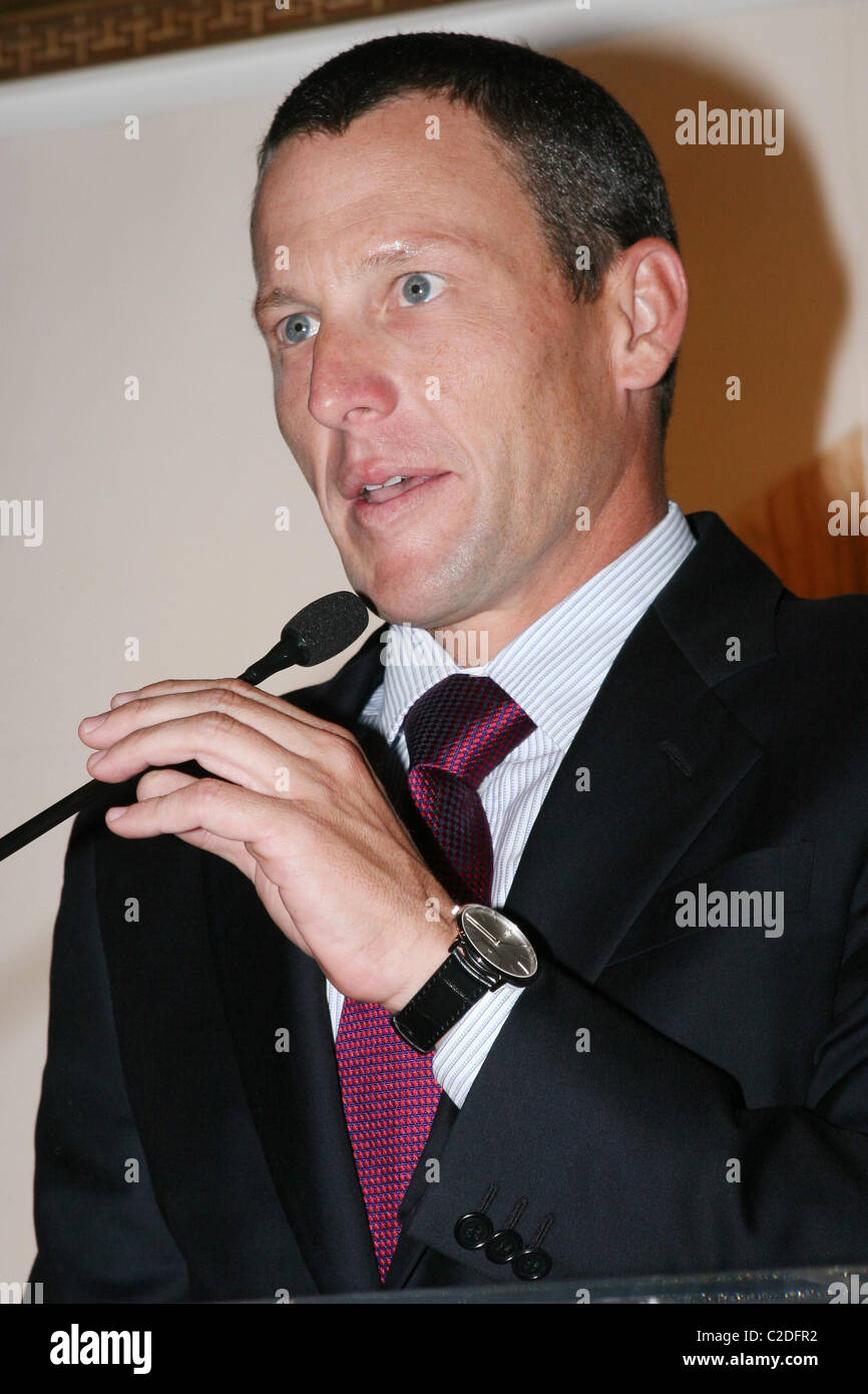 Lance Armstrong Cocktail party in celebration of the Ralph Lauren ...