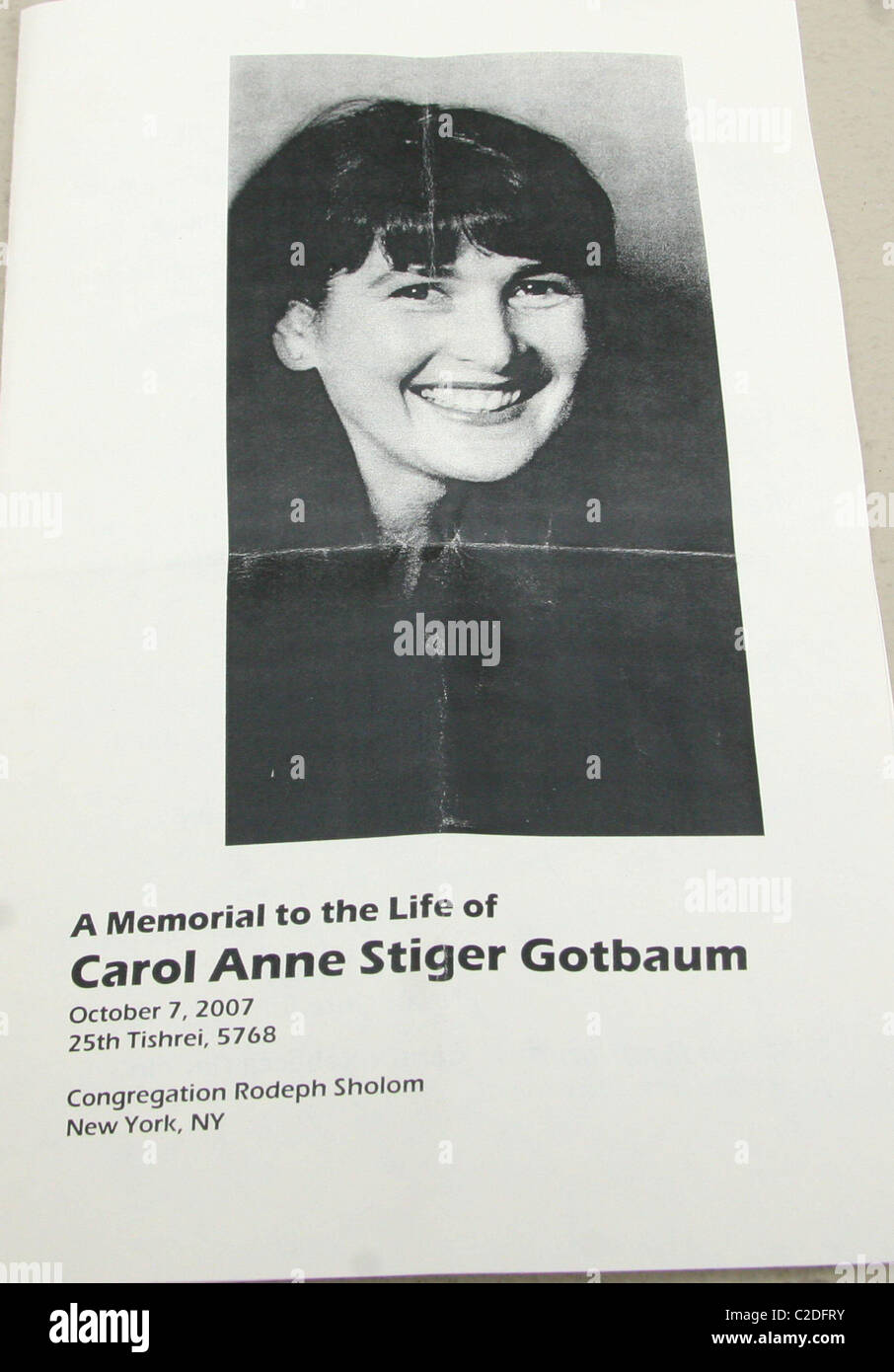 Carol Anne Gotbaum died in an Arizona Airport enroute to an alcohol ...