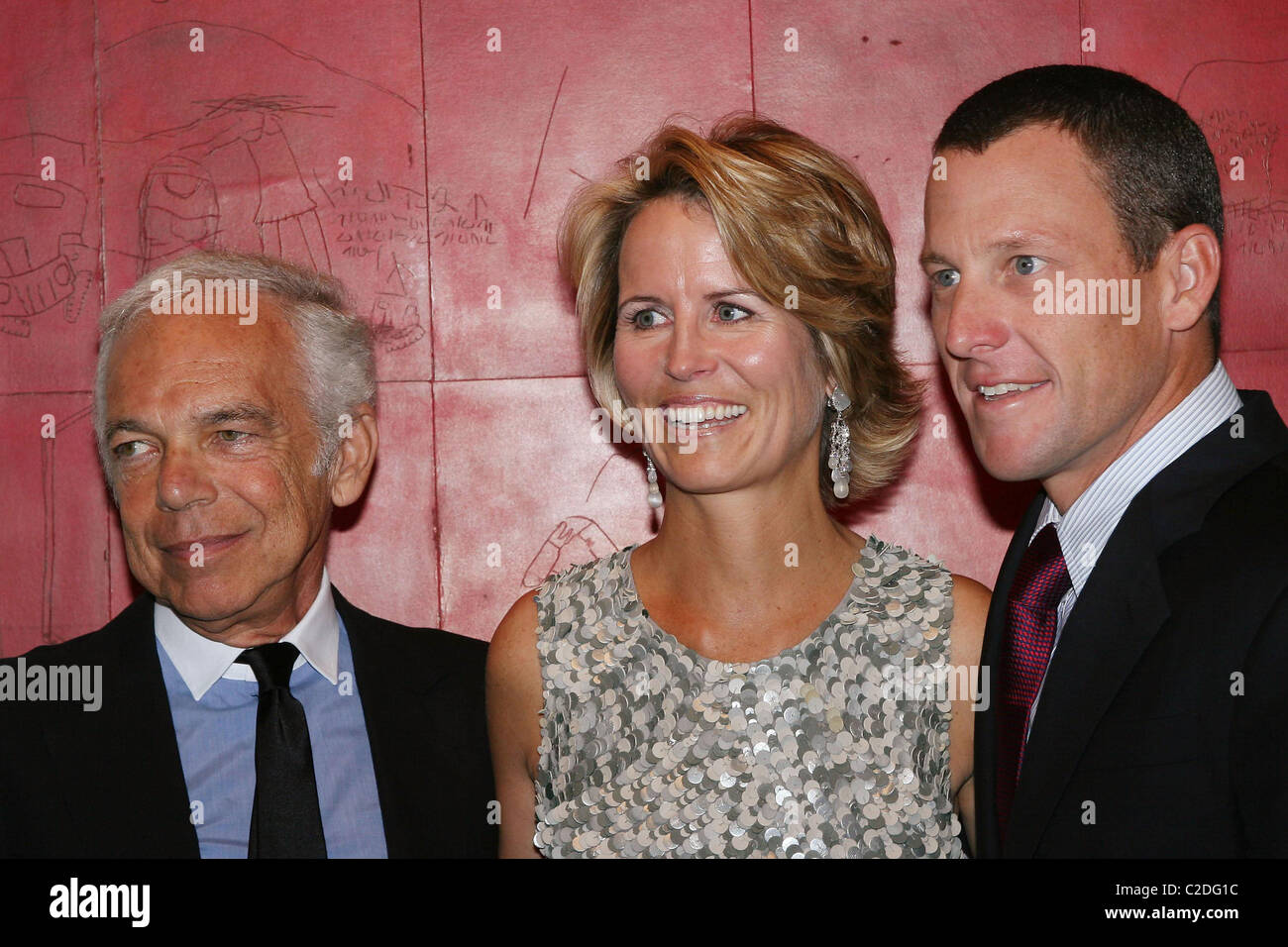 Ralph Lauren, Leslie Jones and Lance Armstrong Cocktail party in ...