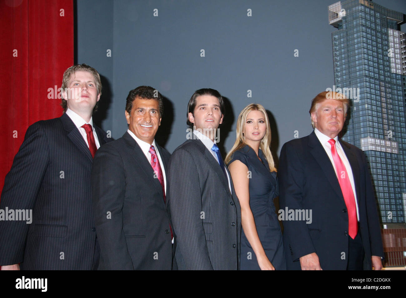 Eric Trump, the founder and chairman of Bayrock Group Tevik Arif ...