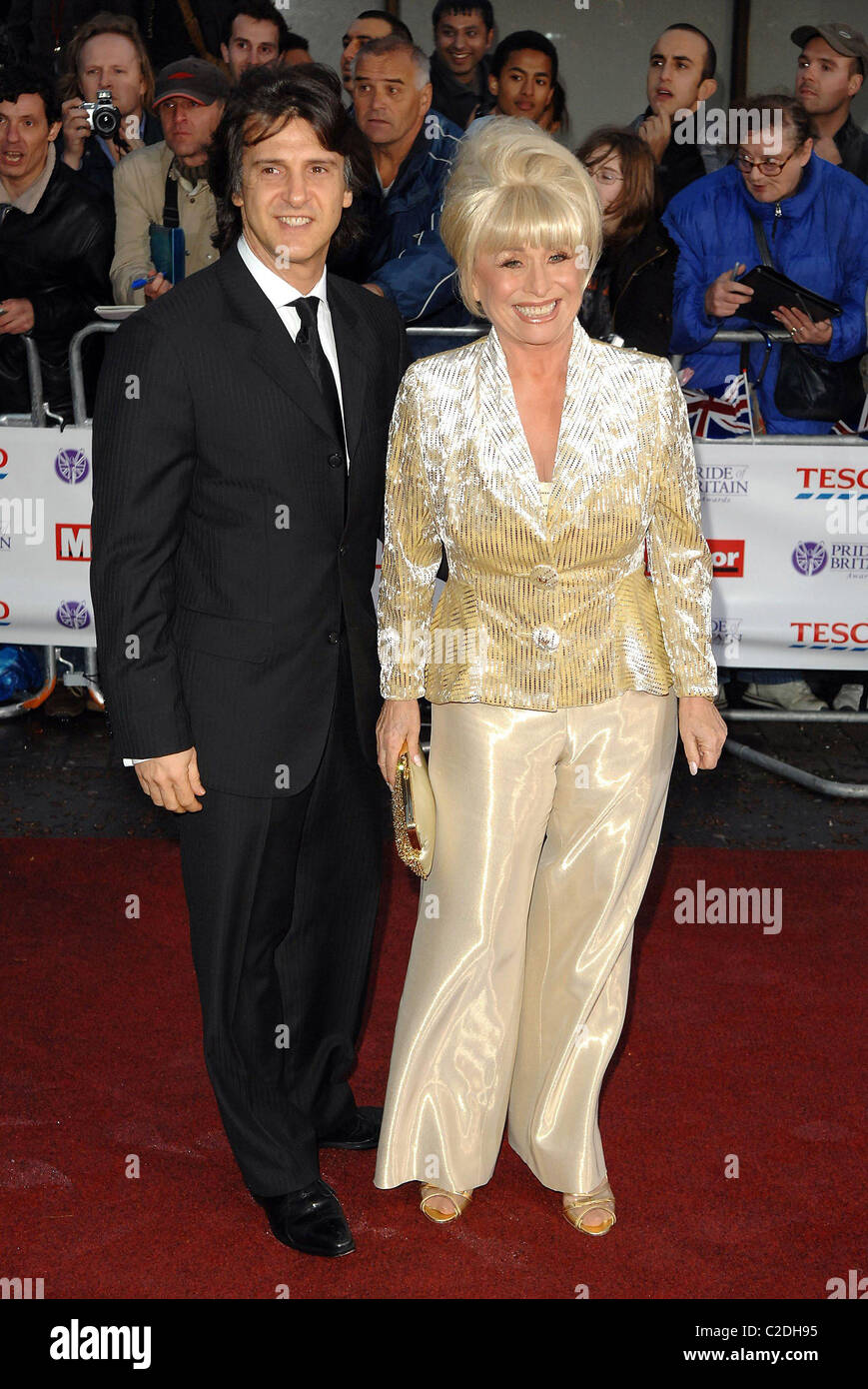 Barbara Windsor and Scott Mitchell The Pride of Britain Awards held at The London Studios ...