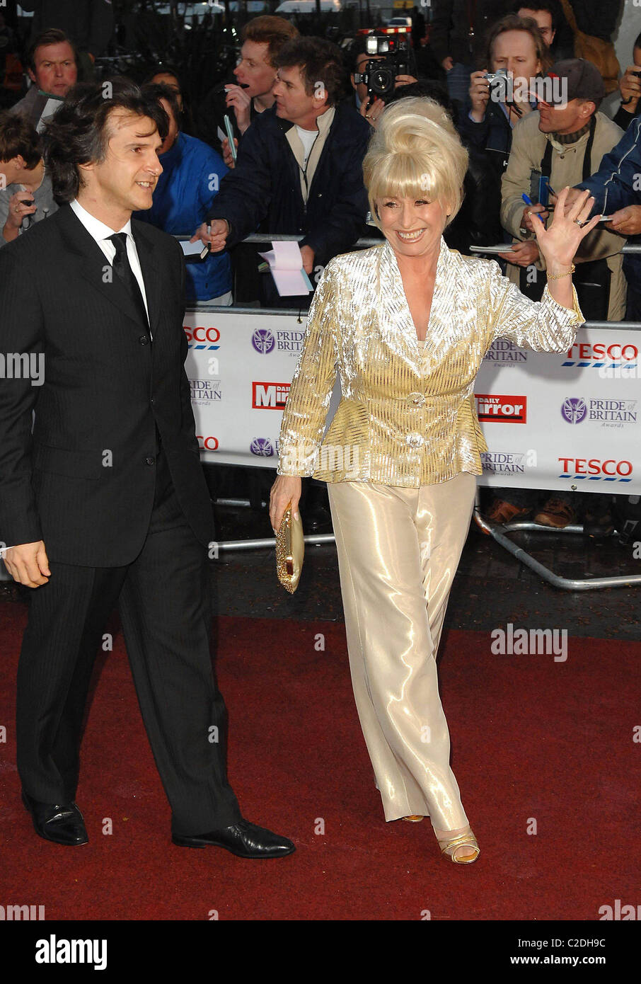 Barbara Windsor and Scott Mitchell The Pride of Britain Awards held at The London Studios ...