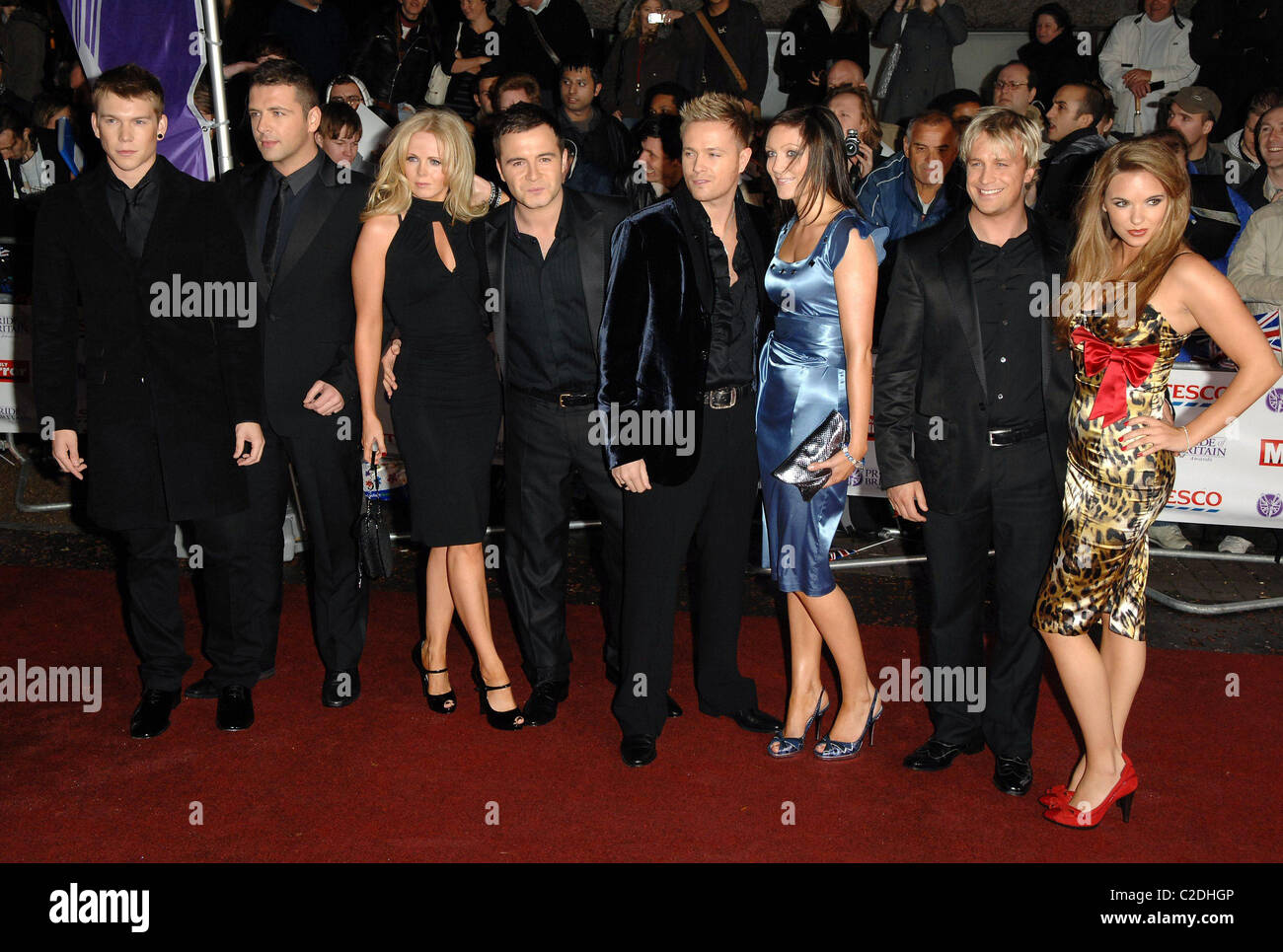 Westlife, Kevin McDaid, Mark Feehily, Gillian Walsh, Shane Filan, Nicky ...