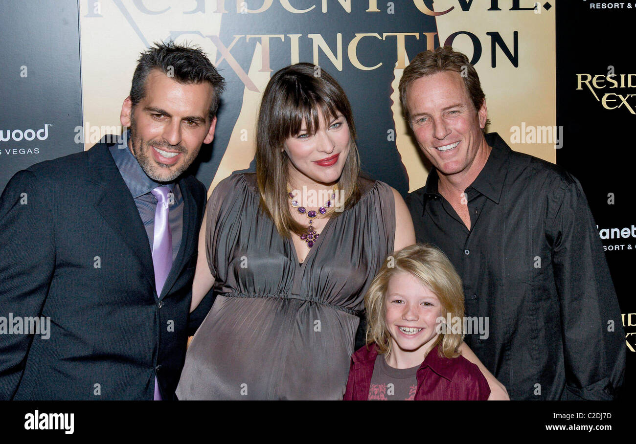 Oded Fehr, Milla Jovovich, Connor McCoy and Linden Ashby World Premiere ...