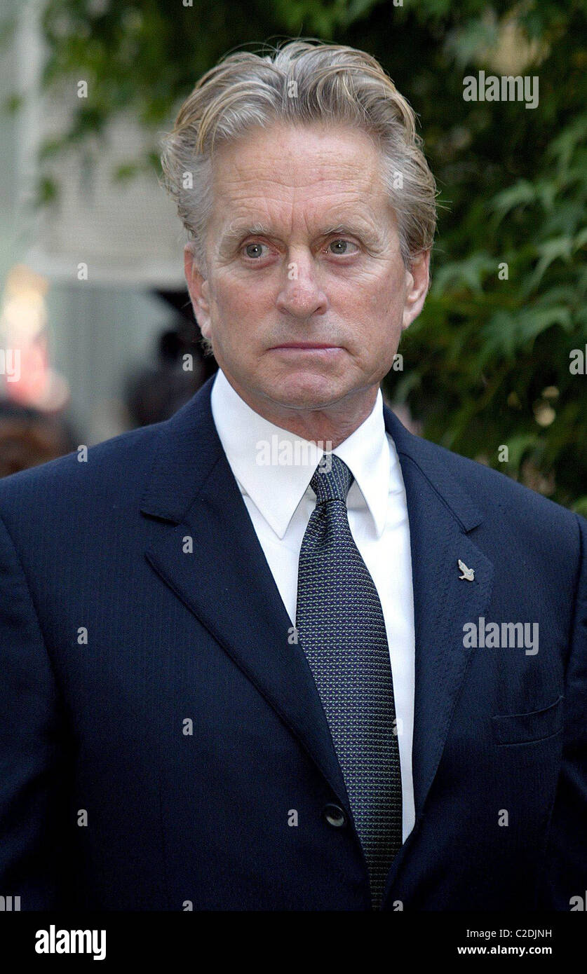 Michael Douglas The Peace Bell Ceremony on the International Day of ...