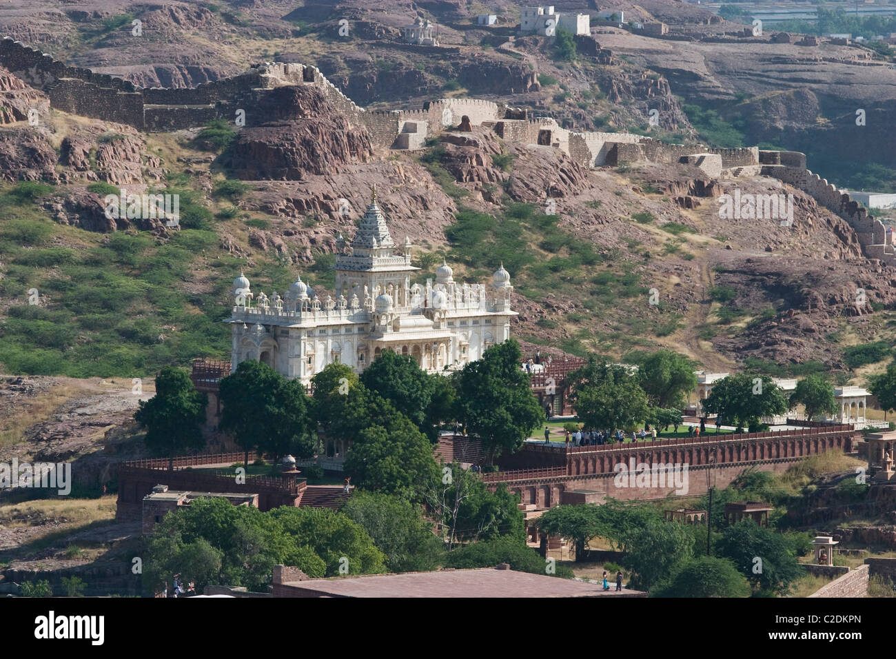 A temple near Samode Palace, a 600 year old palace 40 km north of ...