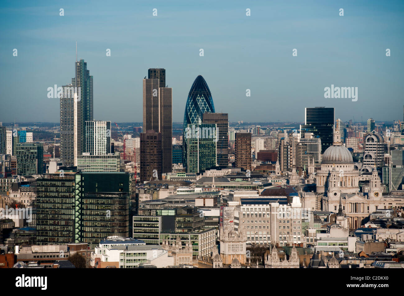 Aerial views of London Stock Photo - Alamy