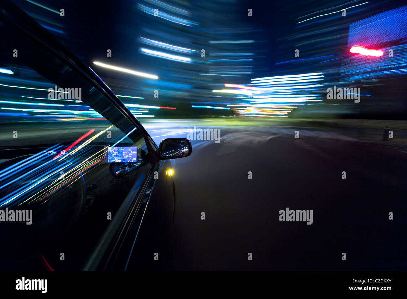 Abstract view speedometer night hi-res stock photography and images - Alamy