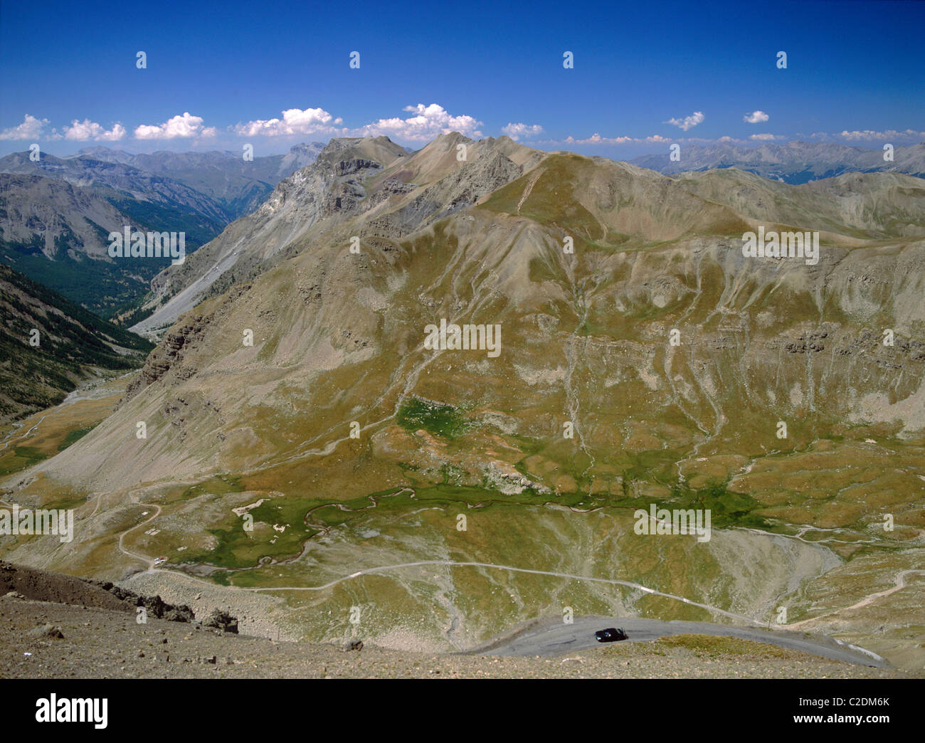 Col De La Bonnette Hautes-Alpes France Stock Photo - Alamy