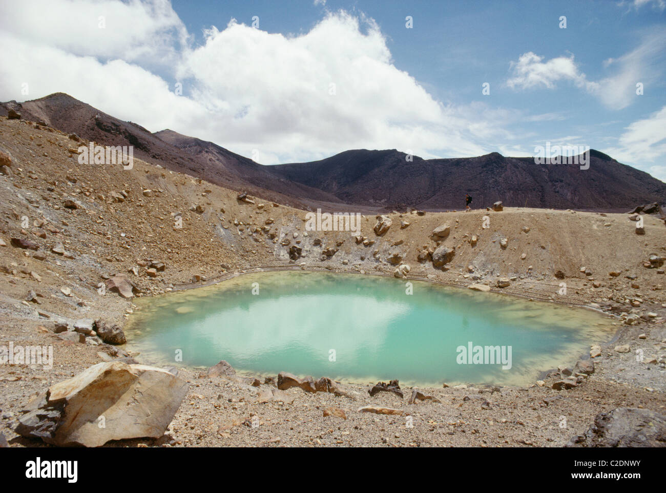 Sulphur Pool North Island New Zealand Stock Photo - Alamy