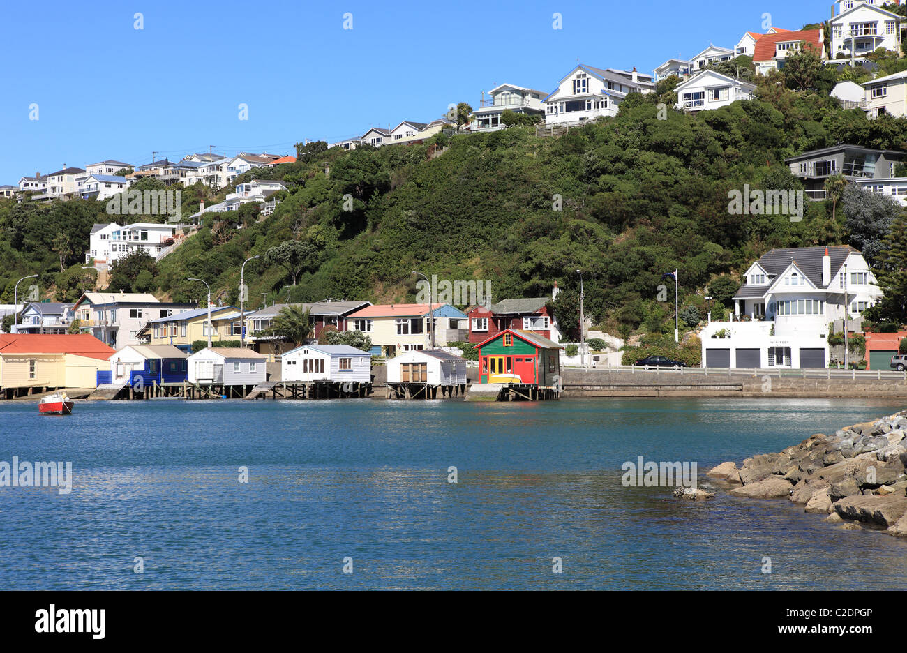 Wellington North Island New Zealand Stock Photo - Alamy