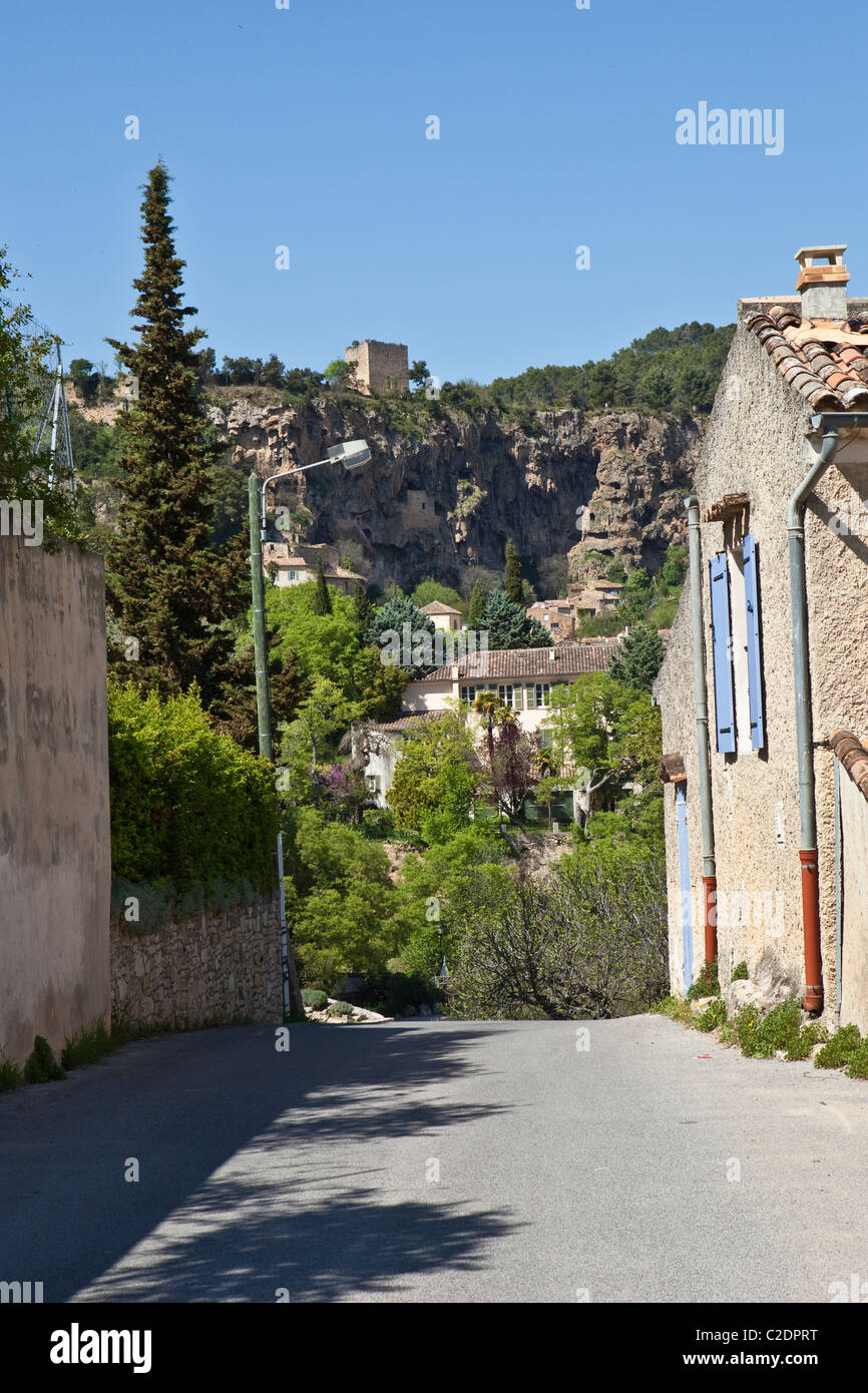 In and around the village of Cotignac (Var,France Stock Photo - Alamy