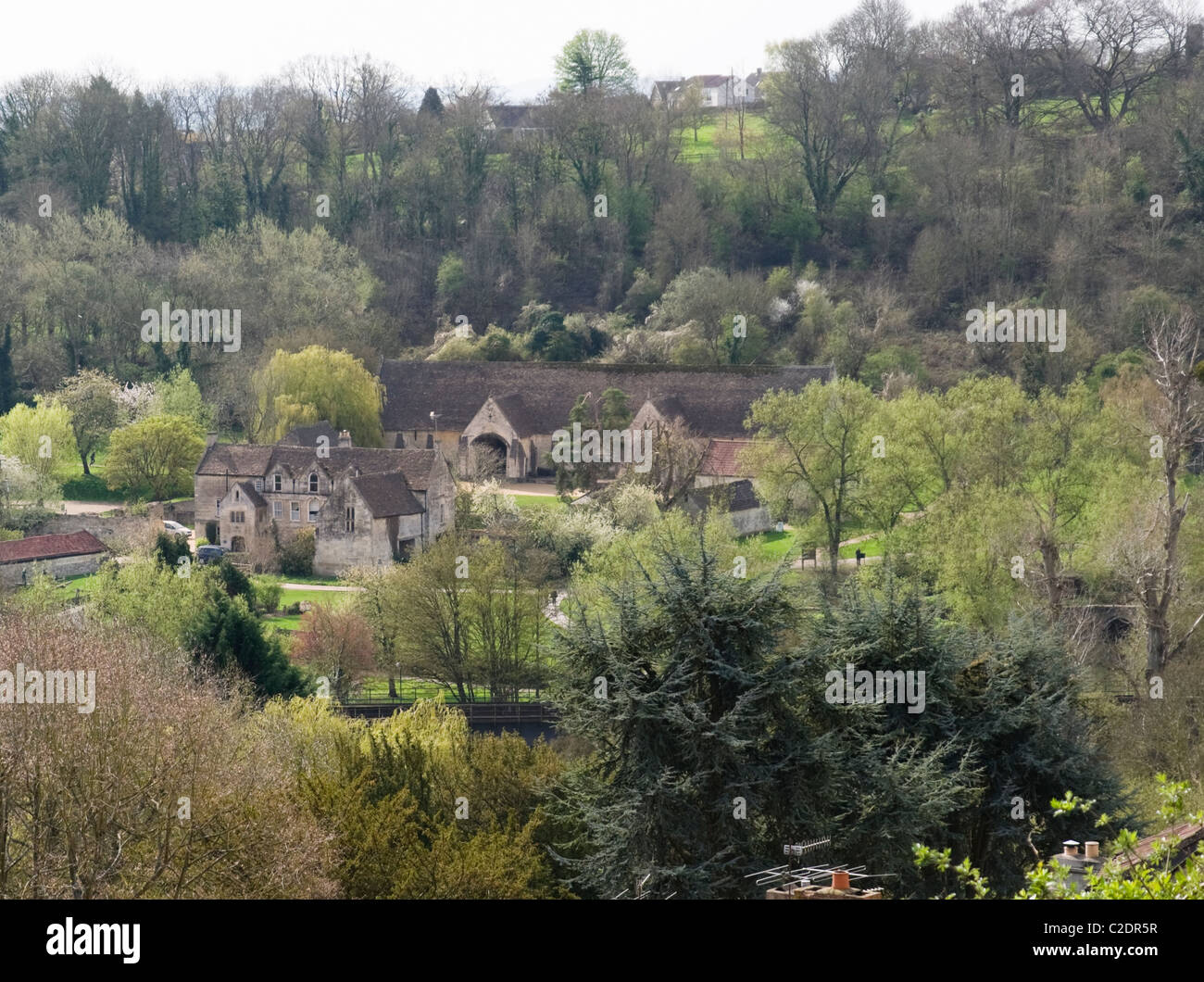The Tithe Barn, Bradford on Avon Wiltshire England UK Stock Photo - Alamy