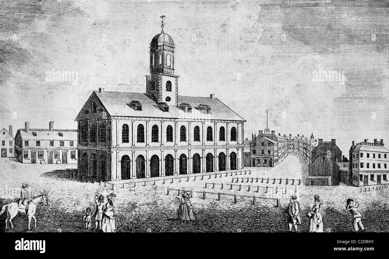 Bostons first public market hi-res stock photography and images - Alamy