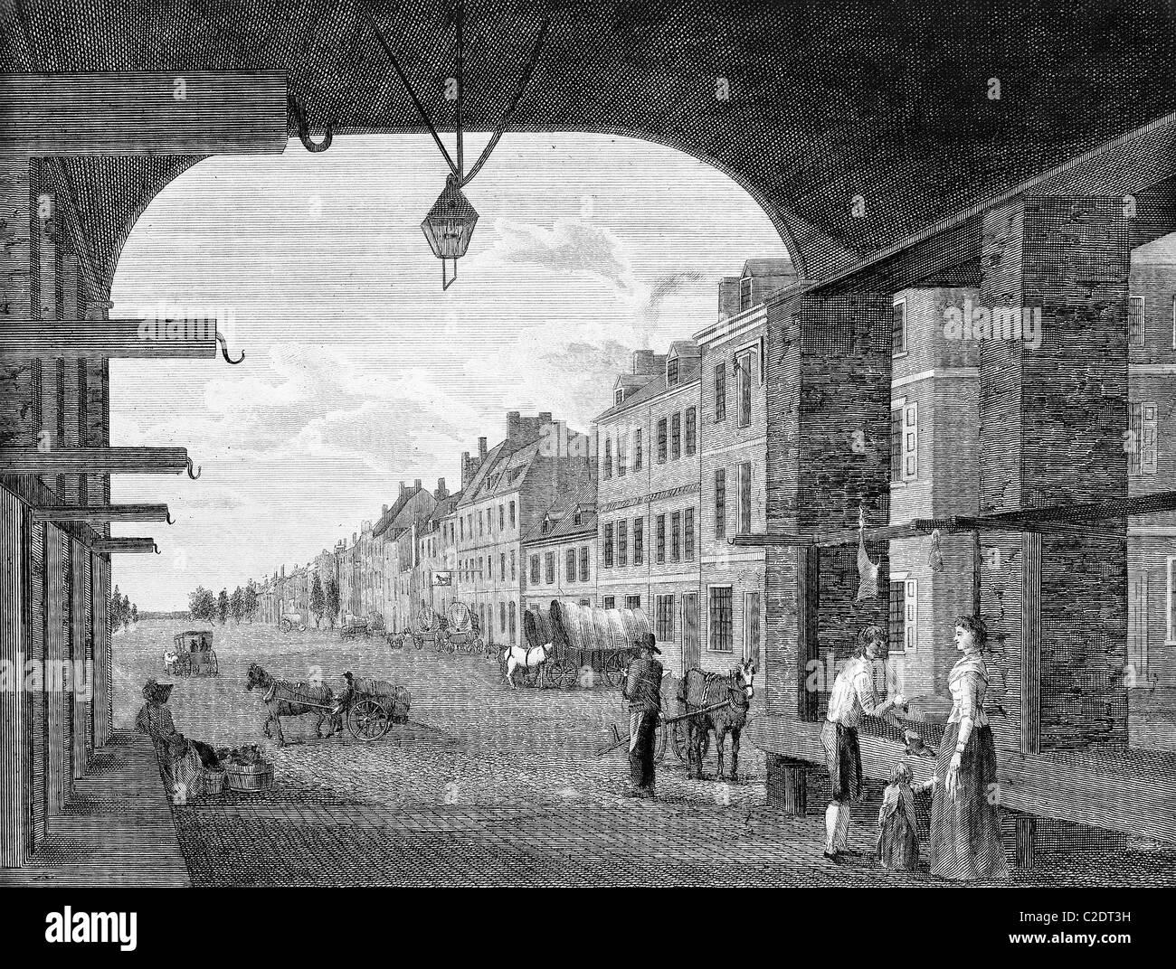 High Street in Philadelphia Stock Photo - Alamy