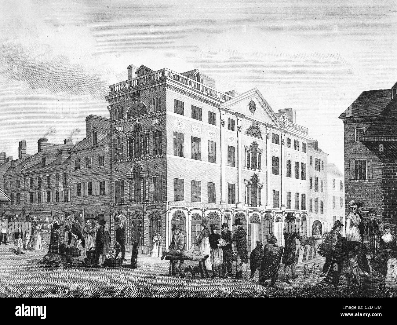 Corner of Third and Market Streets in Philadelphia Stock Photo - Alamy