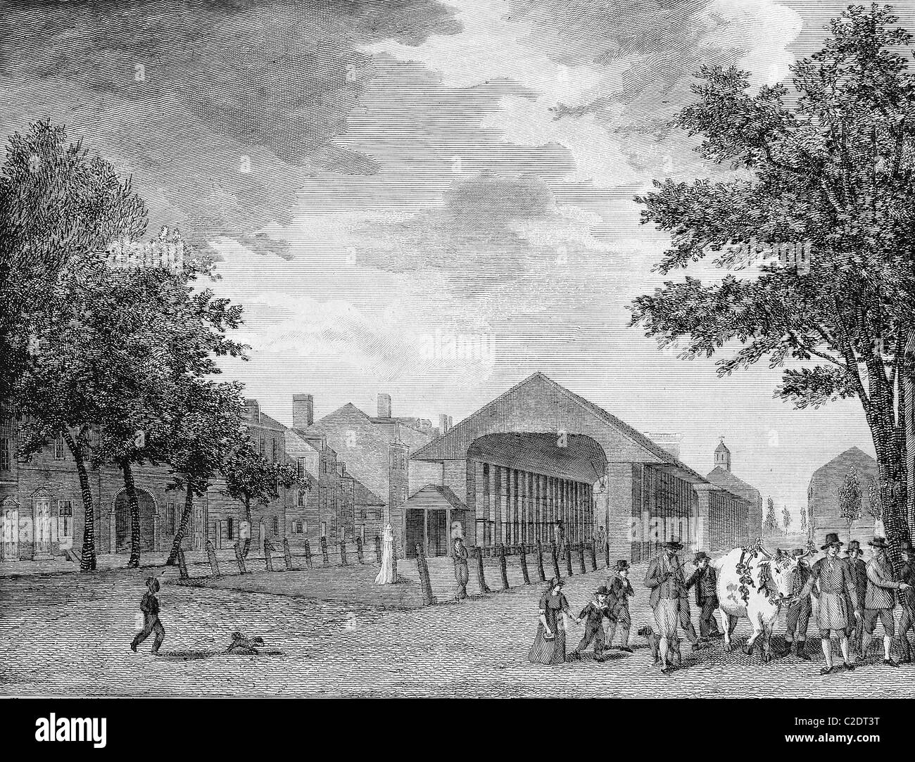 18th century street hi-res stock photography and images - Alamy