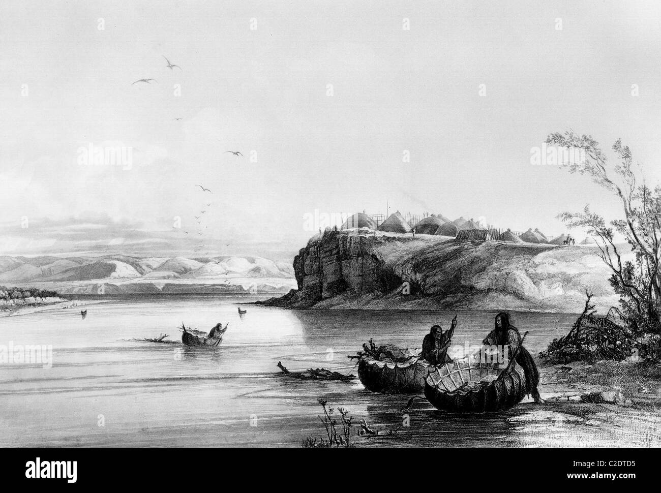 Mandan tribe hi-res stock photography and images - Alamy