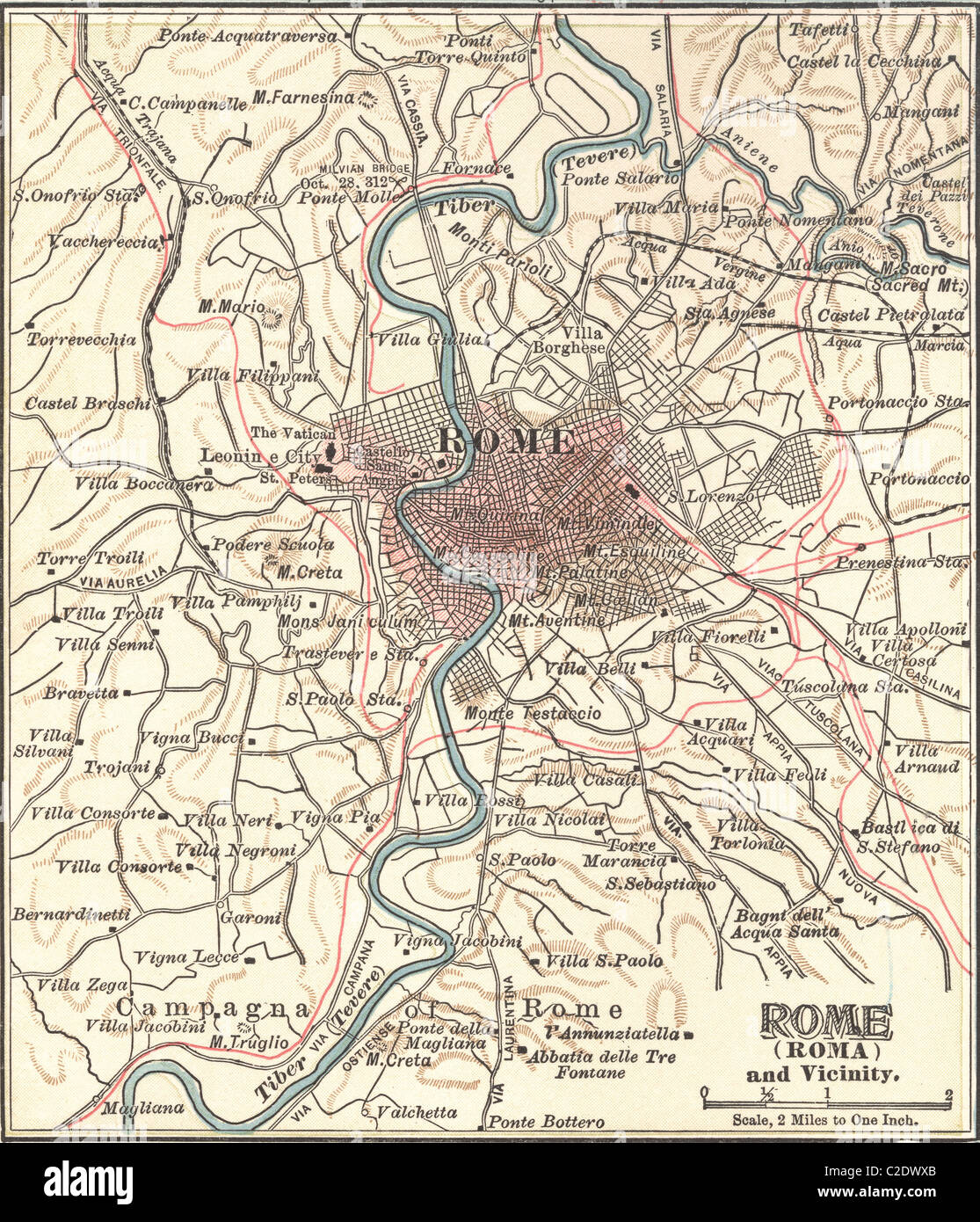 Italy map 20th century hi-res stock photography and images - Alamy