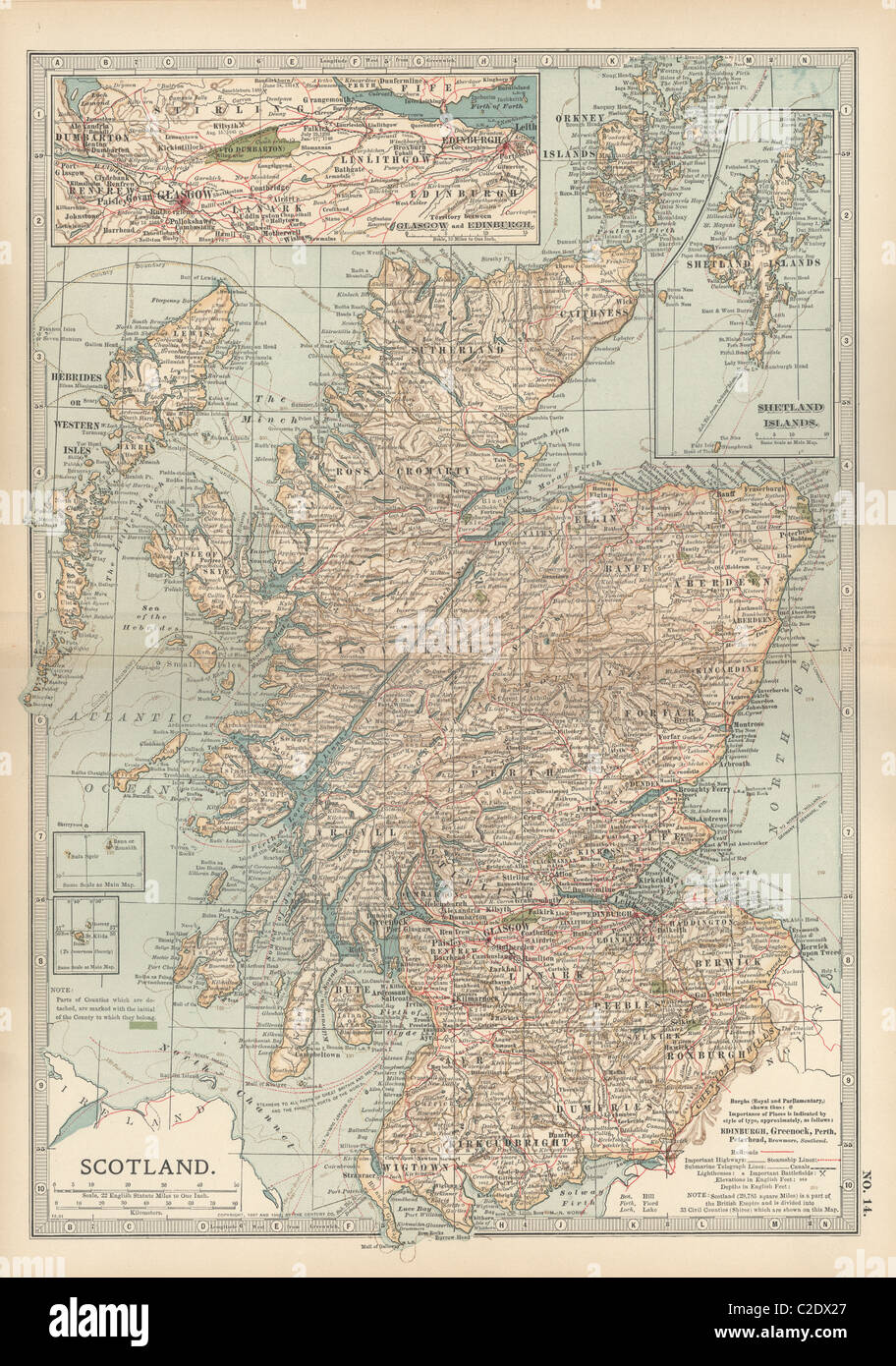 Scotland map hi-res stock photography and images - Alamy