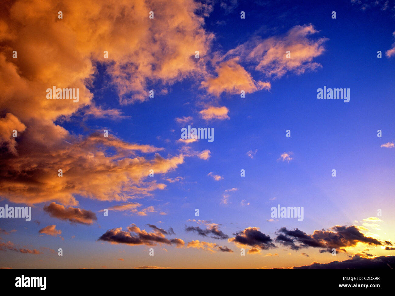 Sky Norfolk England Stock Photo - Alamy