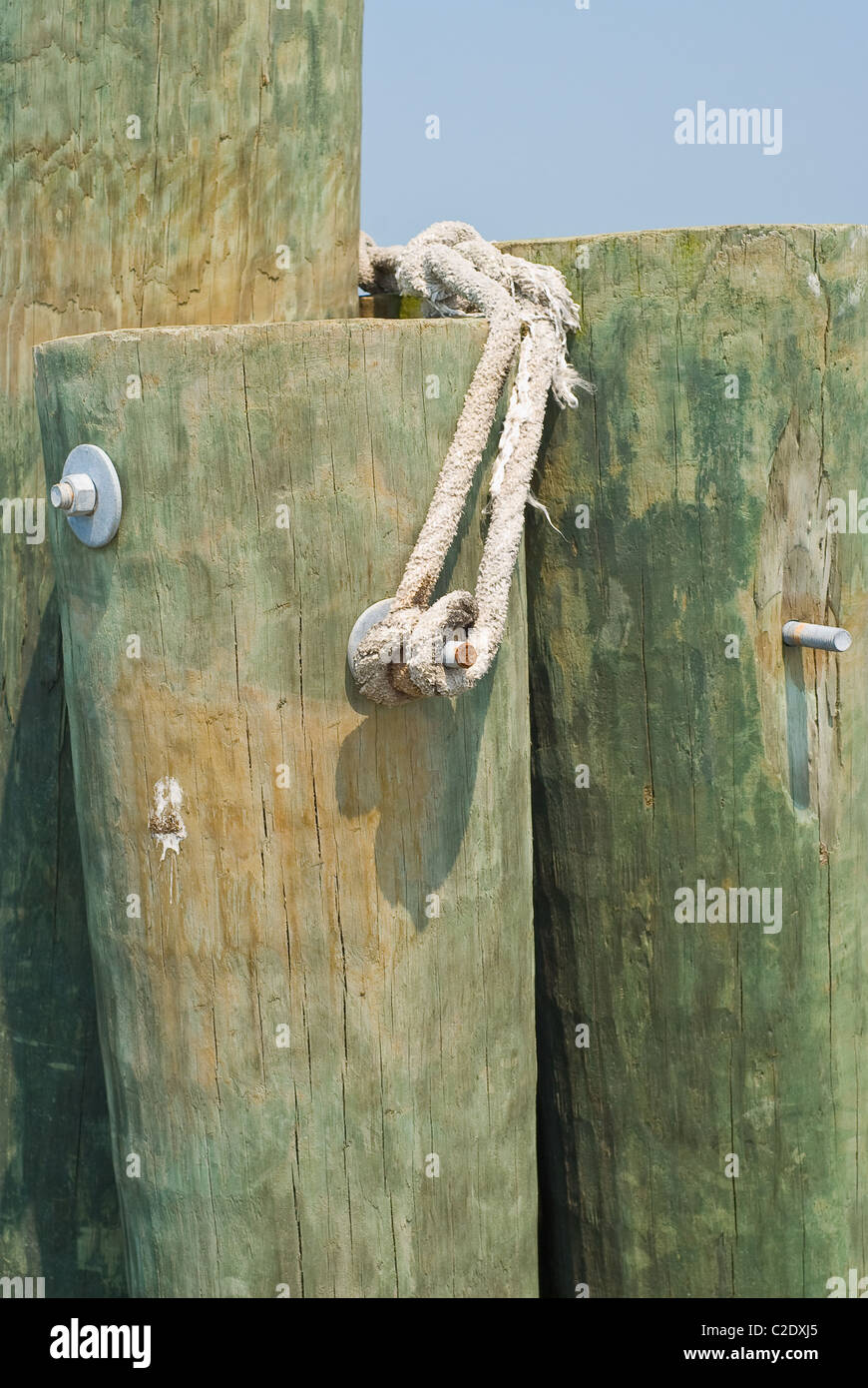 Dock pilings hi-res stock photography and images - Alamy