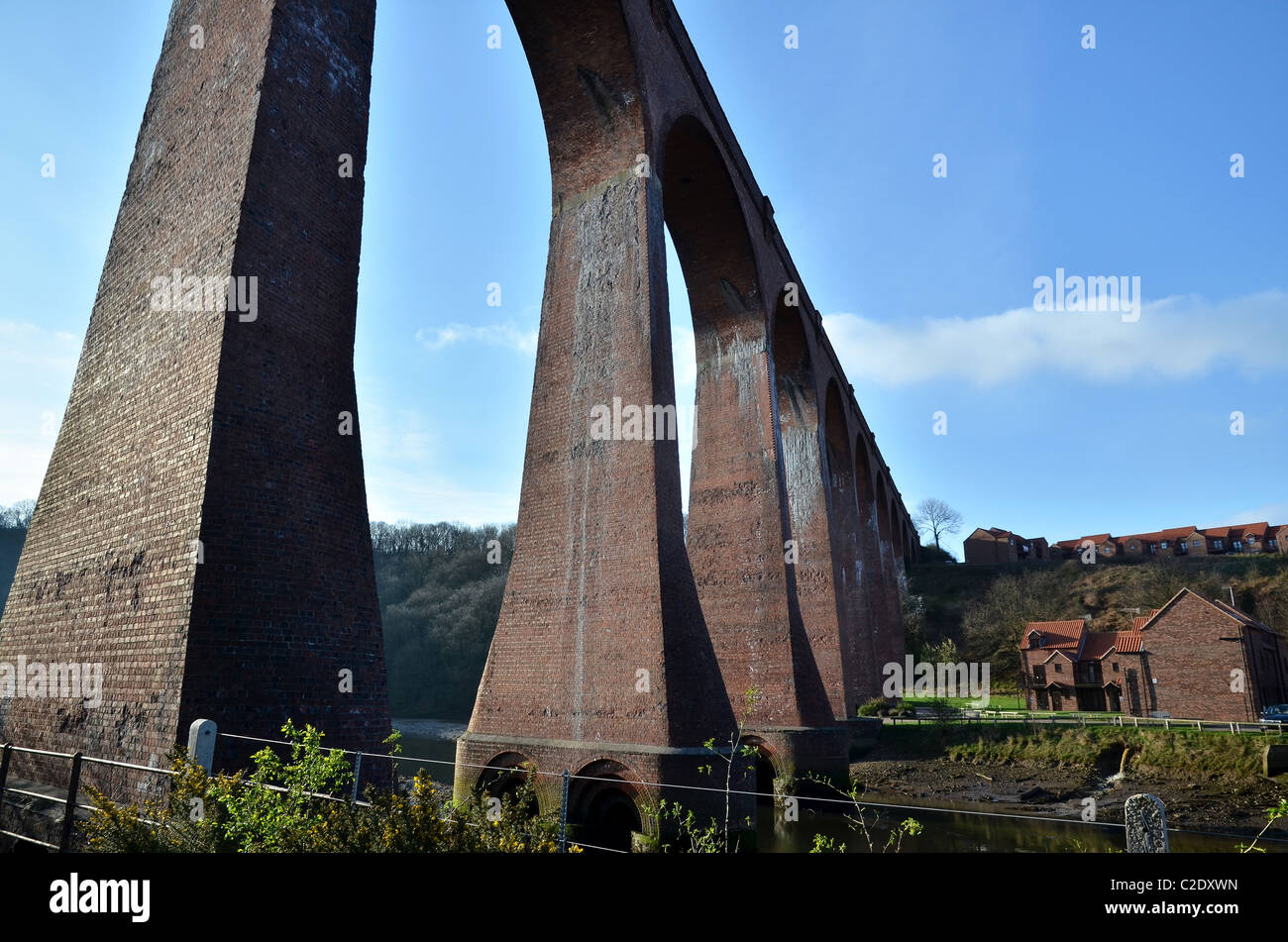 Larpool Railway Viaduct at Whitby, North Yorkshire, UK Stock Photo - Alamy