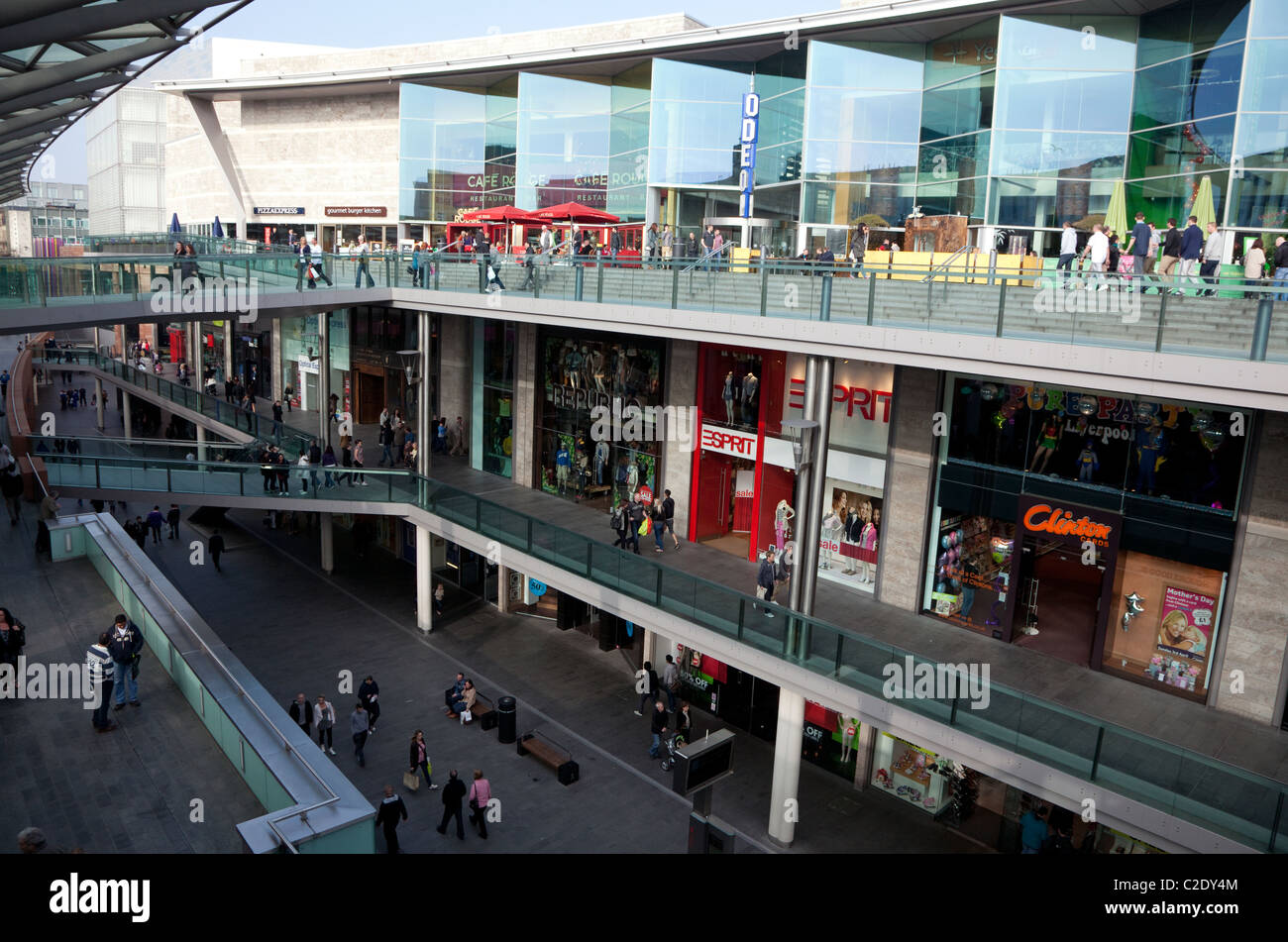 Liverpool One shopping centre, England Stock Photo - Alamy