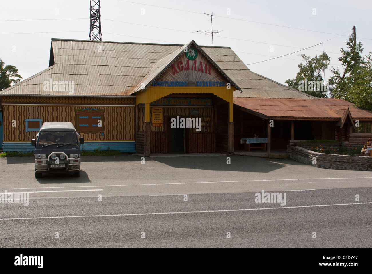 The exterior of the restaurant, Doctor Zhivago, known for its Bear stew ...