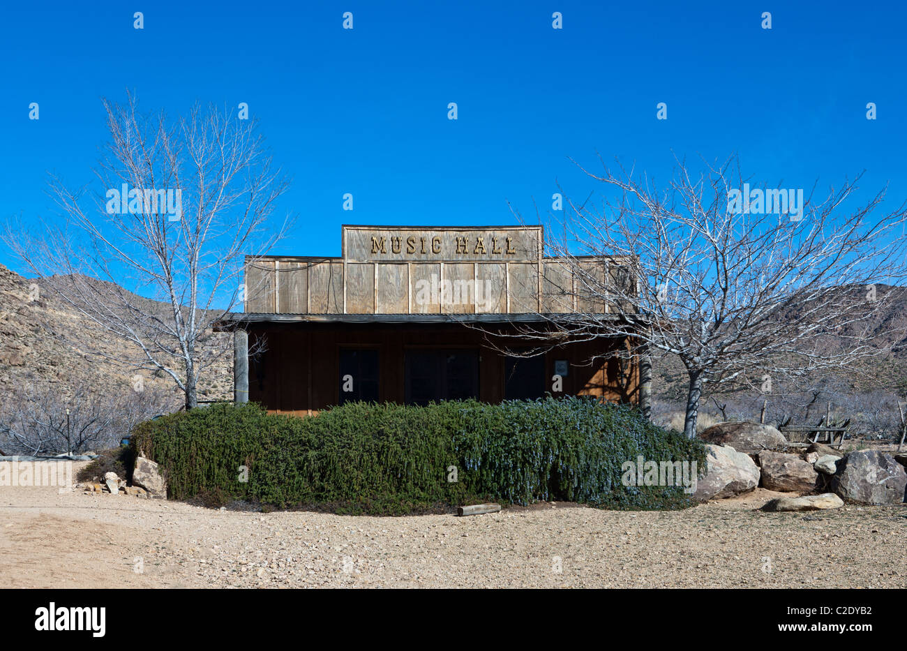 USA, Arizona, Route 66, the Music Hall of the Mack Berry general store ...