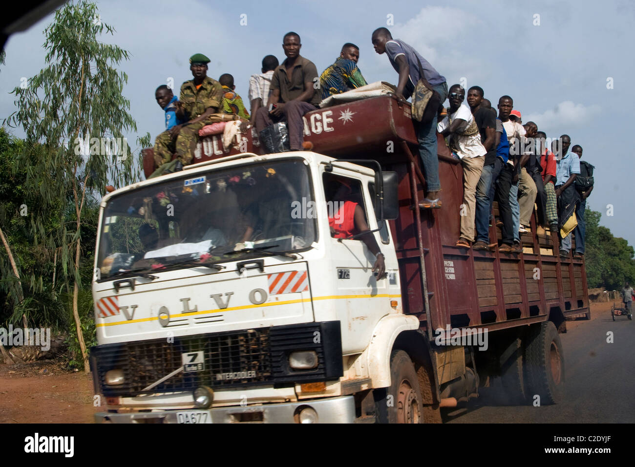 Public transport in Central African Republic Stock Photo - Alamy