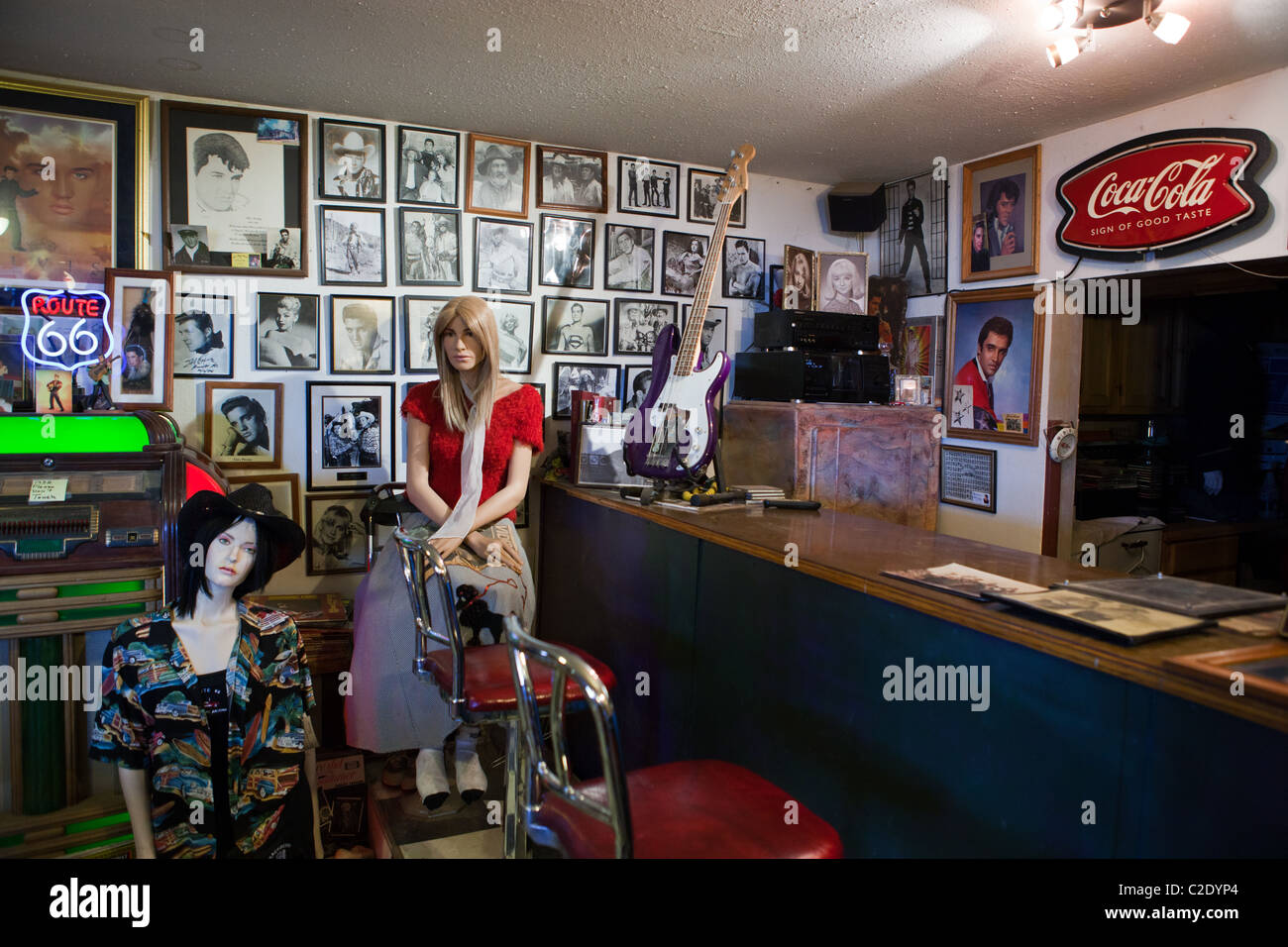 USA, Arizona, Route 66, the Mack Berry general store Stock Photo - Alamy