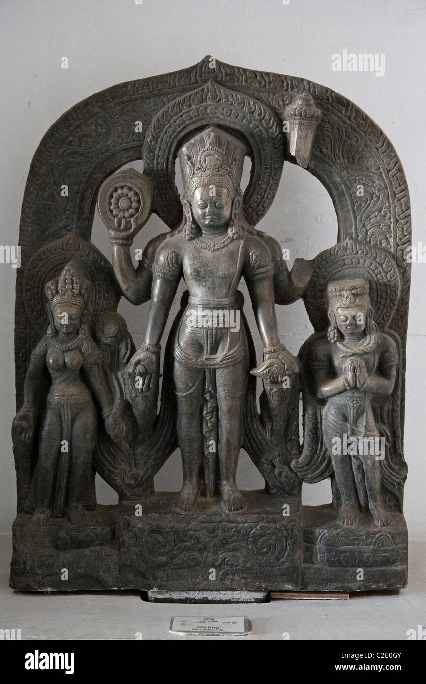 Bronze sculpture. National Museum. Kathmandu, Nepal Stock Photo - Alamy