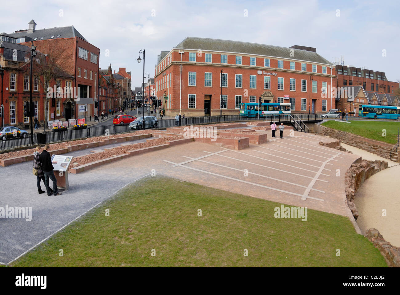 Chester roman amphitheatre hi-res stock photography and images - Alamy