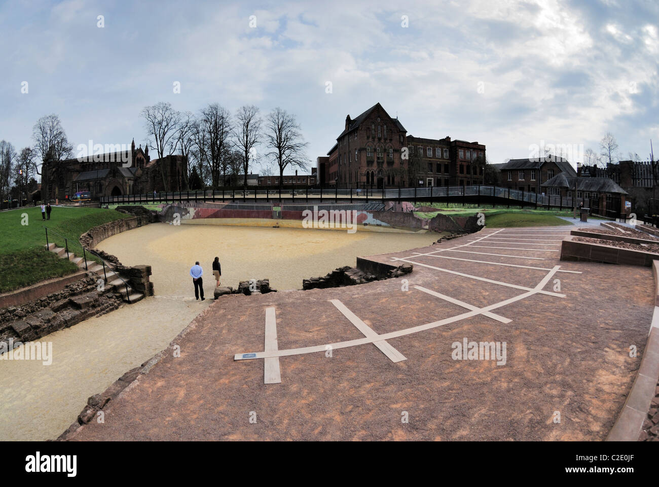Chester roman amphitheatre hi-res stock photography and images - Alamy