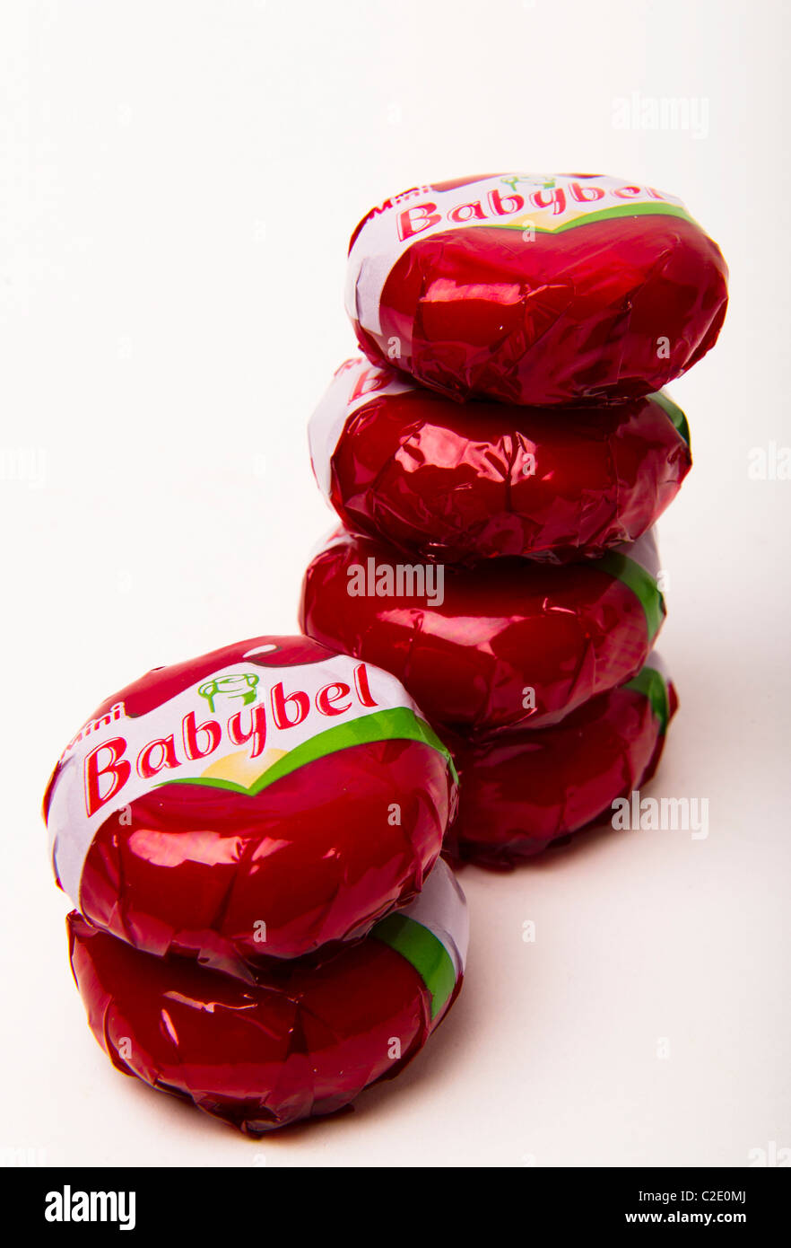 Mini Babybel cheese Stock Photo - Alamy
