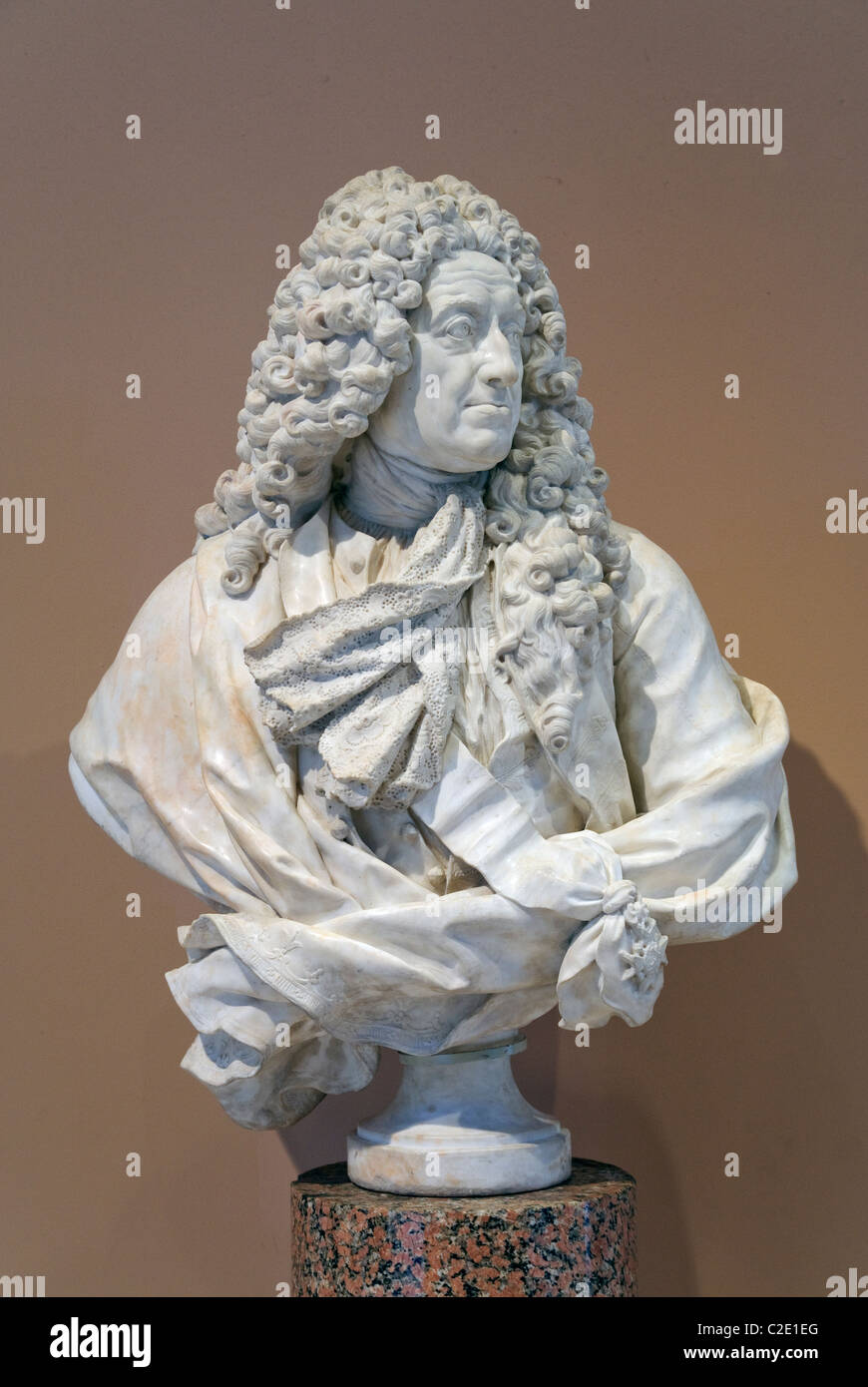 Bust of Samuel Bernard (1651-1739), ca. 1720, by Guillaume Coustou ...