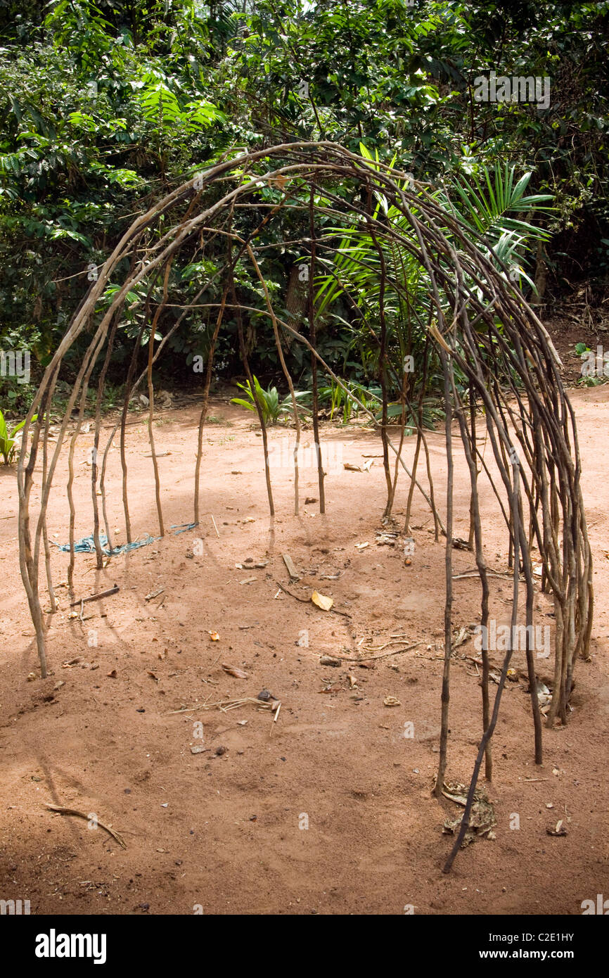 Pygmies In Forest Republic Congo High Resolution Stock Photography and ...