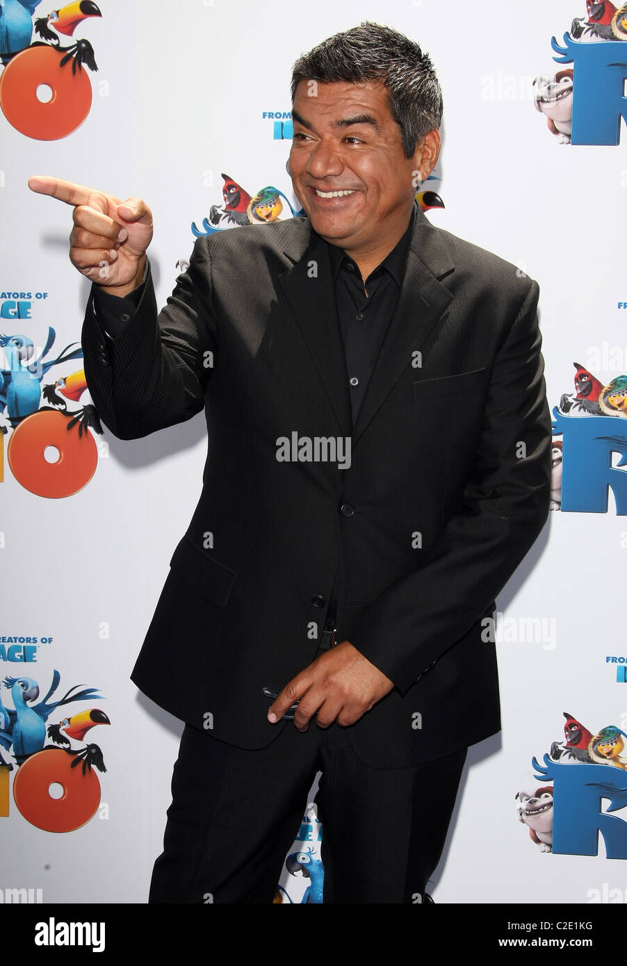 GEORGE LOPEZ RIO LOS ANGELES PREMIERE. TWENTIETH CENTURY FOX HOLLYWOOD ...