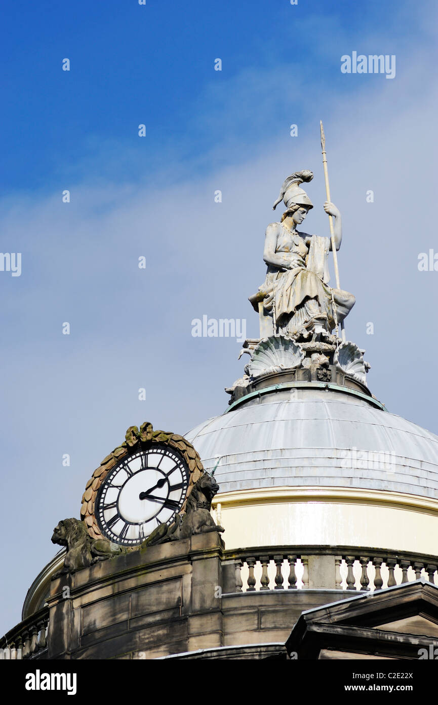The Dome of Liverpool Town Hall at the junction of Dale / Castle ...