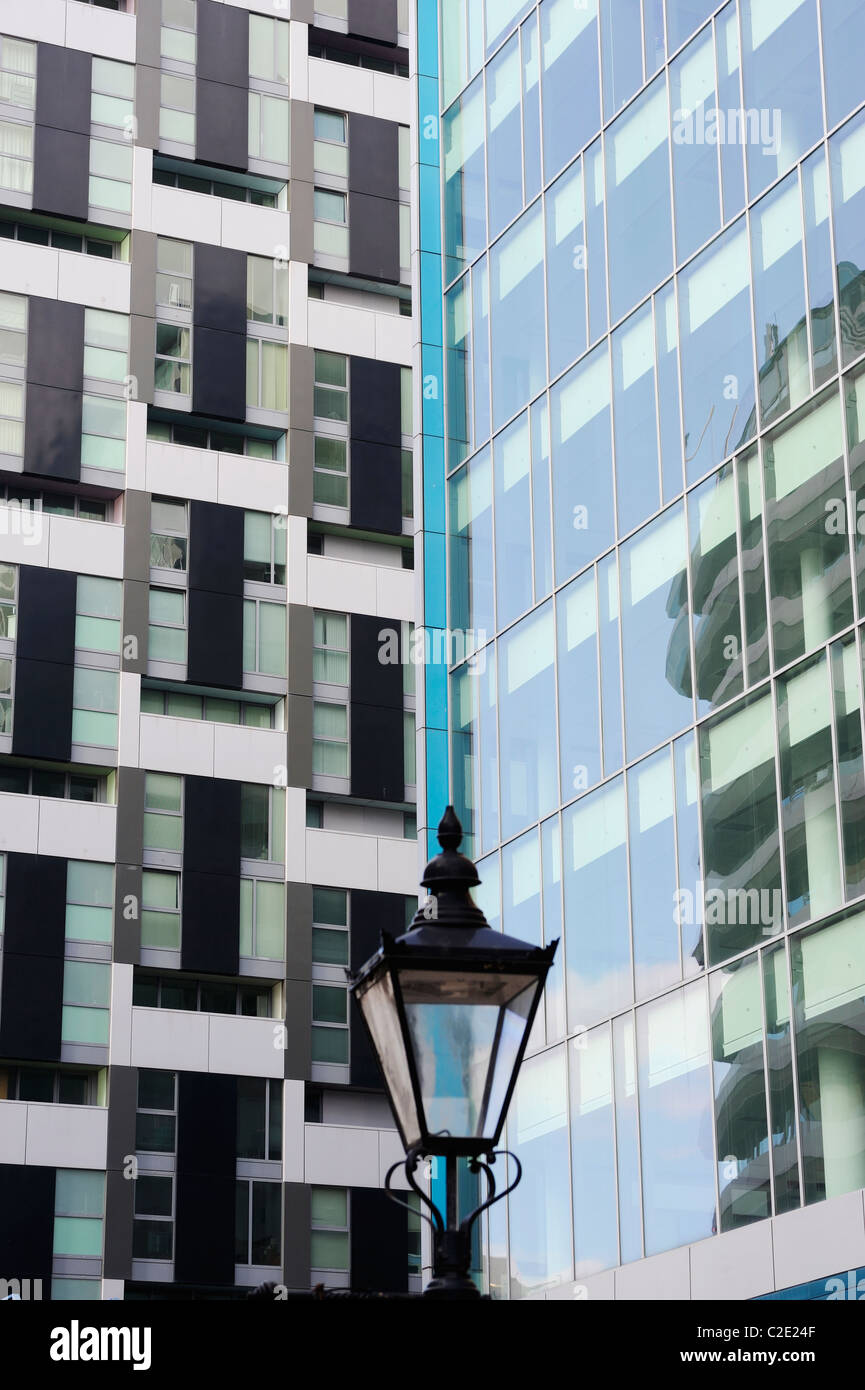 Glass fronted buildings in Liverpool Stock Photo - Alamy