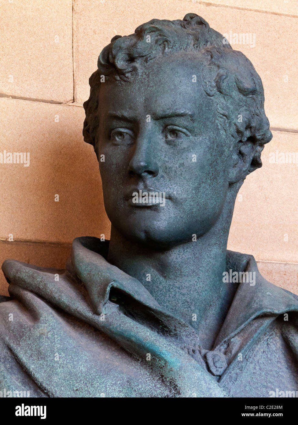 Bust of lord byron hi-res stock photography and images - Alamy