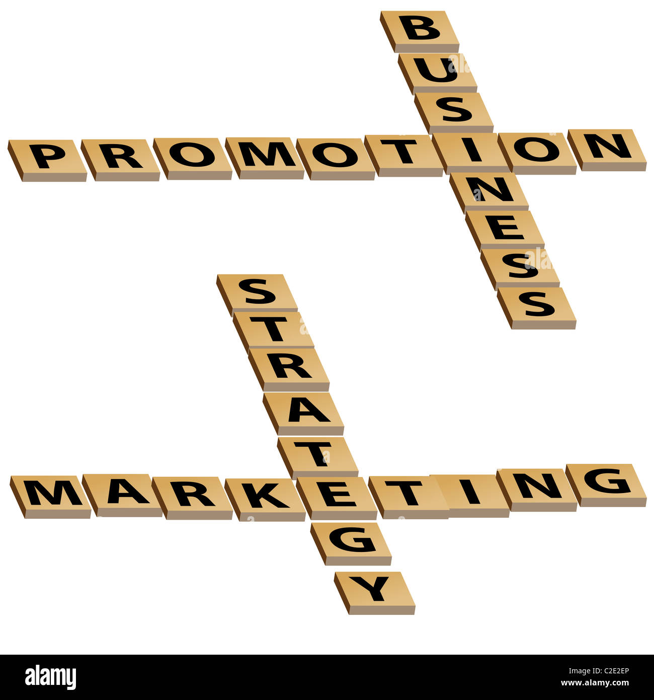 An image of a business promotion marketing strategy crossword puzzle ...