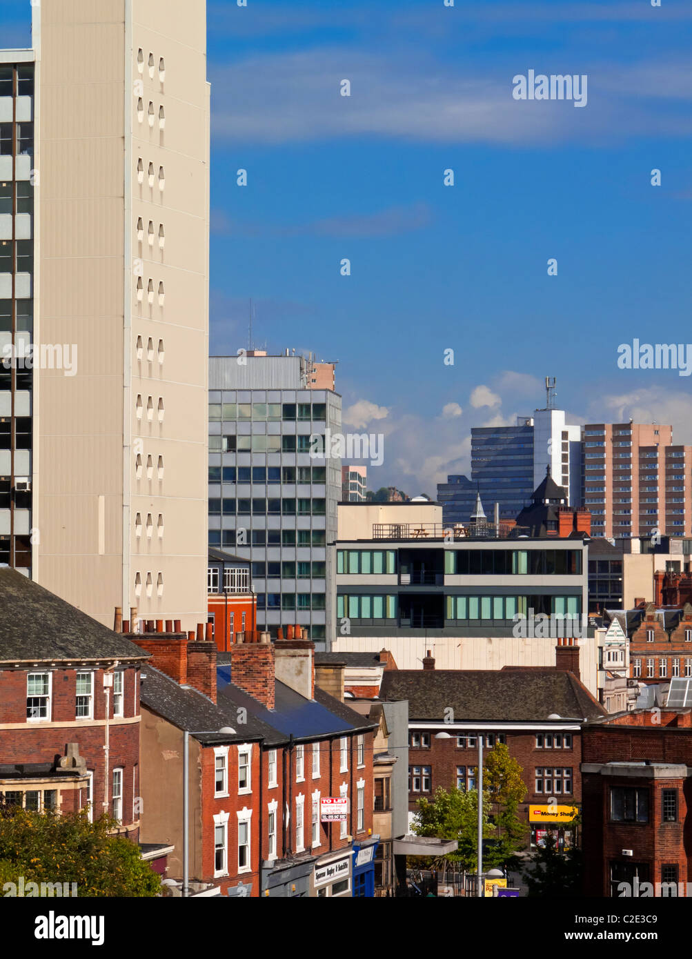 Nottingham skyline hi-res stock photography and images - Alamy